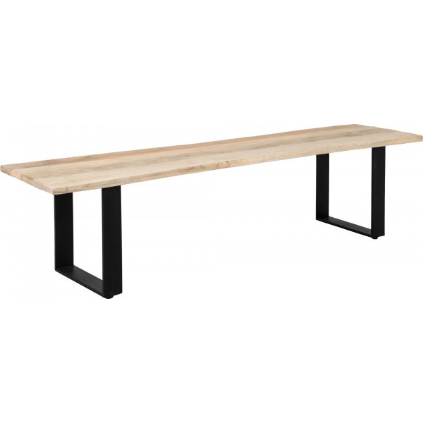 Seattle Bank 160 cm - Holz/schwarz - €479.99 - Sitzbänke - Trendrum.de