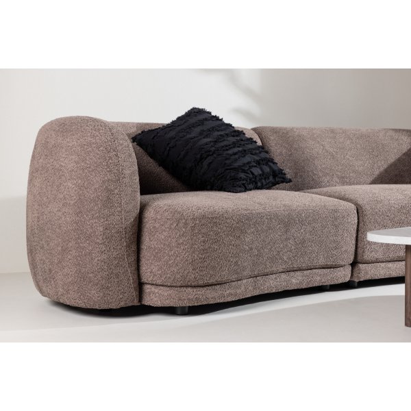 Cielo 3-Sitzer-Sofa - Braunes Bouclé - 3-sitzer-sofas - Trendrum.de